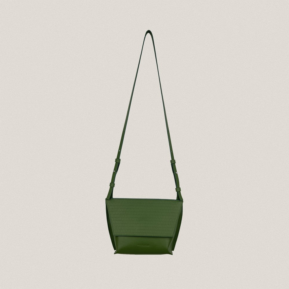 Bolso Trapezio S Granadínico Verde